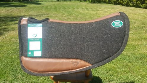 Contoured Pleasure Wool Saddle Pad – Diamond Wool Pad Co Aus